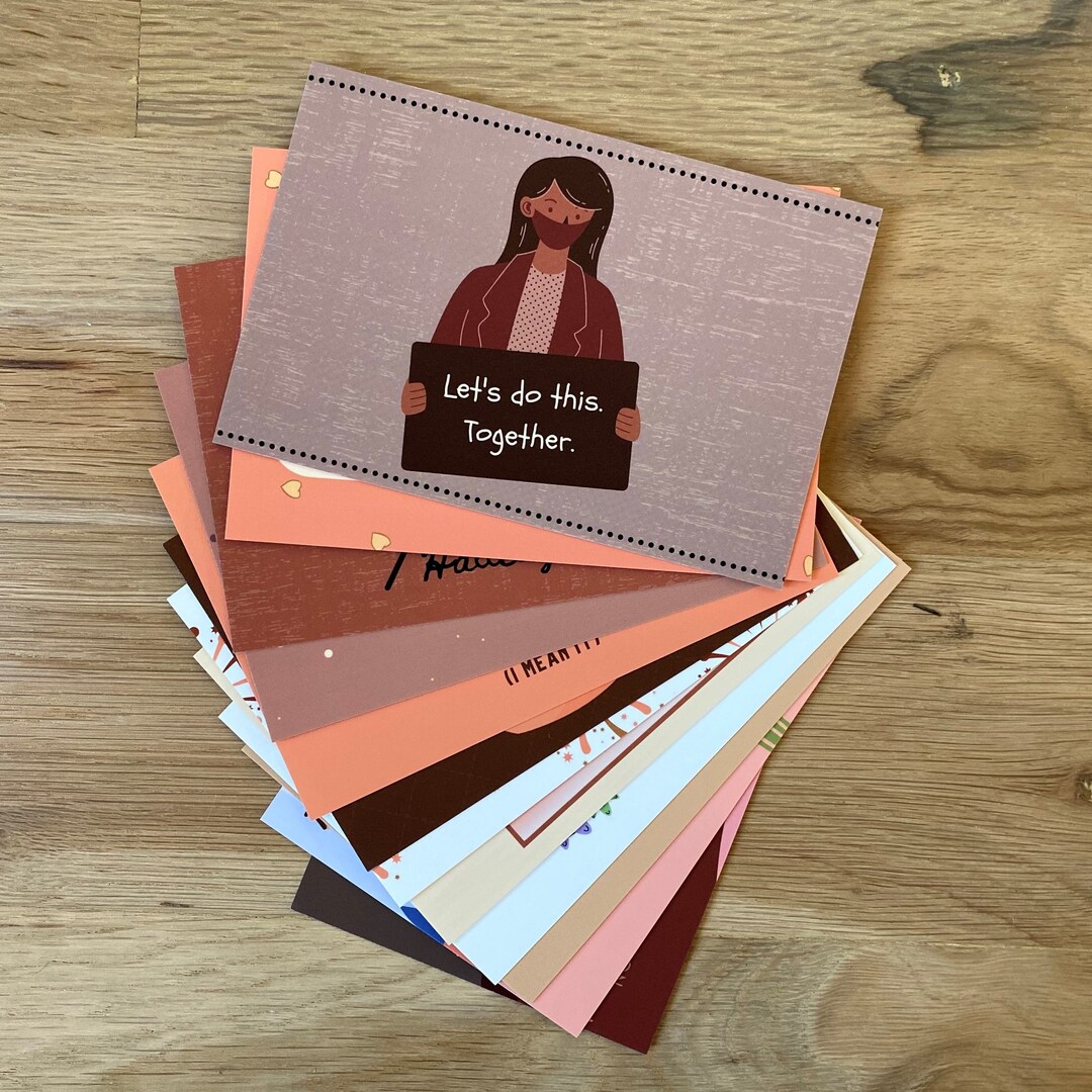 Care Notes - 12 Pack Cards - for Coworkers, Employees, Boss - Etsy