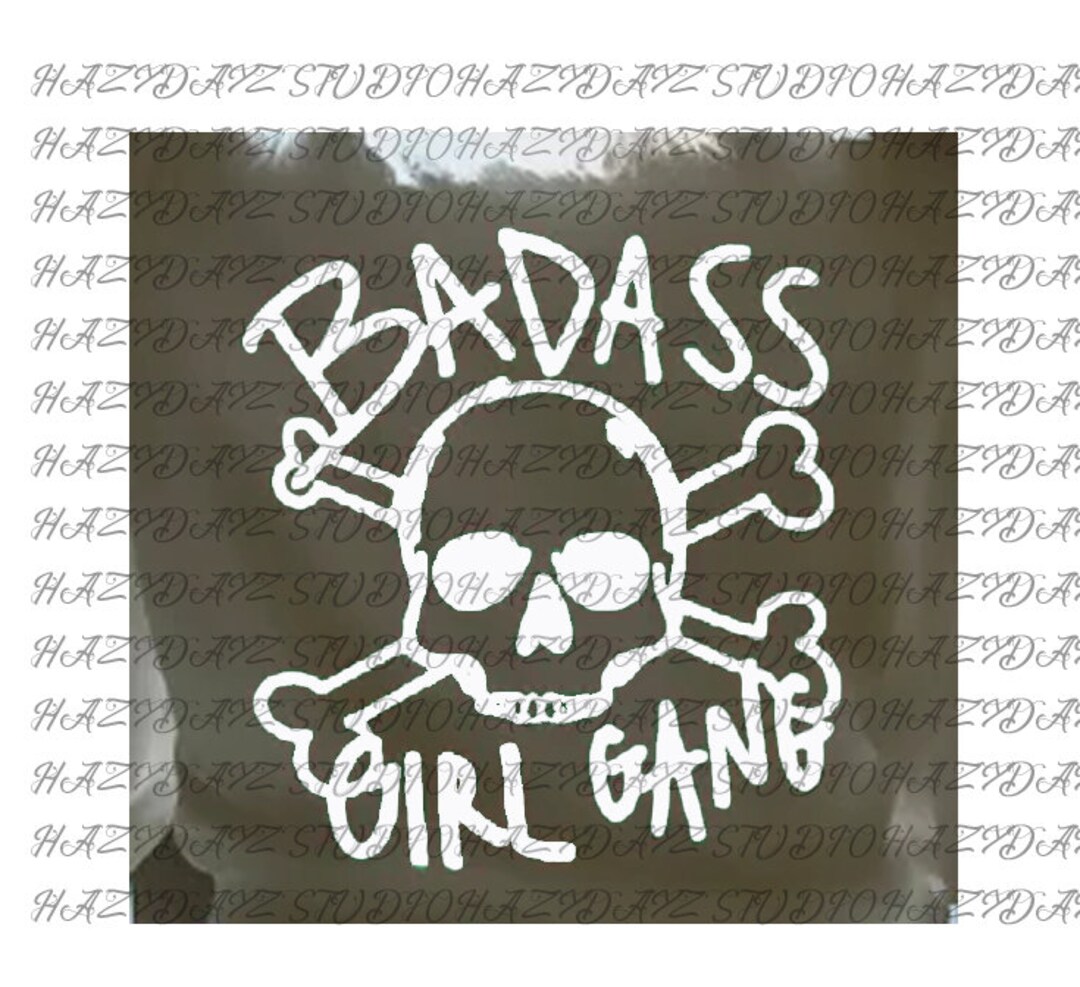 Bad Ass Girl Gang Screen Print Transfers Ready to Press - Etsy