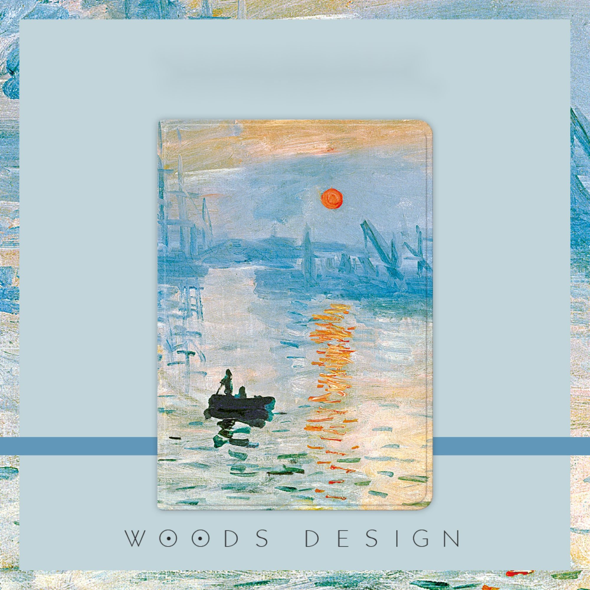 Impressionist Ipad Case Oil Painting Ipad Cover Monet Ipad - Etsy Singapore