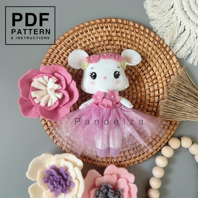 Felted Knitting Mouse - Etsy