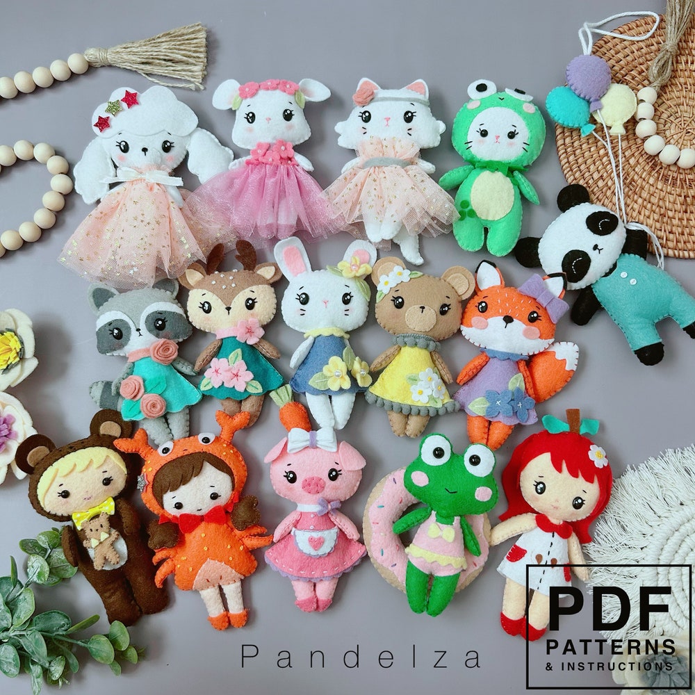 PandelzaFeltCrafts - Etsy