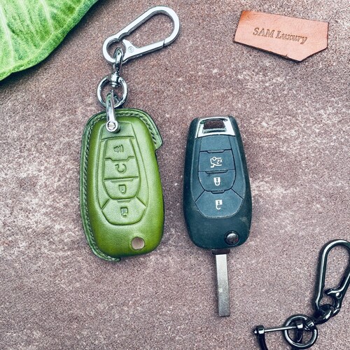 Leather Chevy Car Key Cover Chevrolet Car Key Case for - Etsy