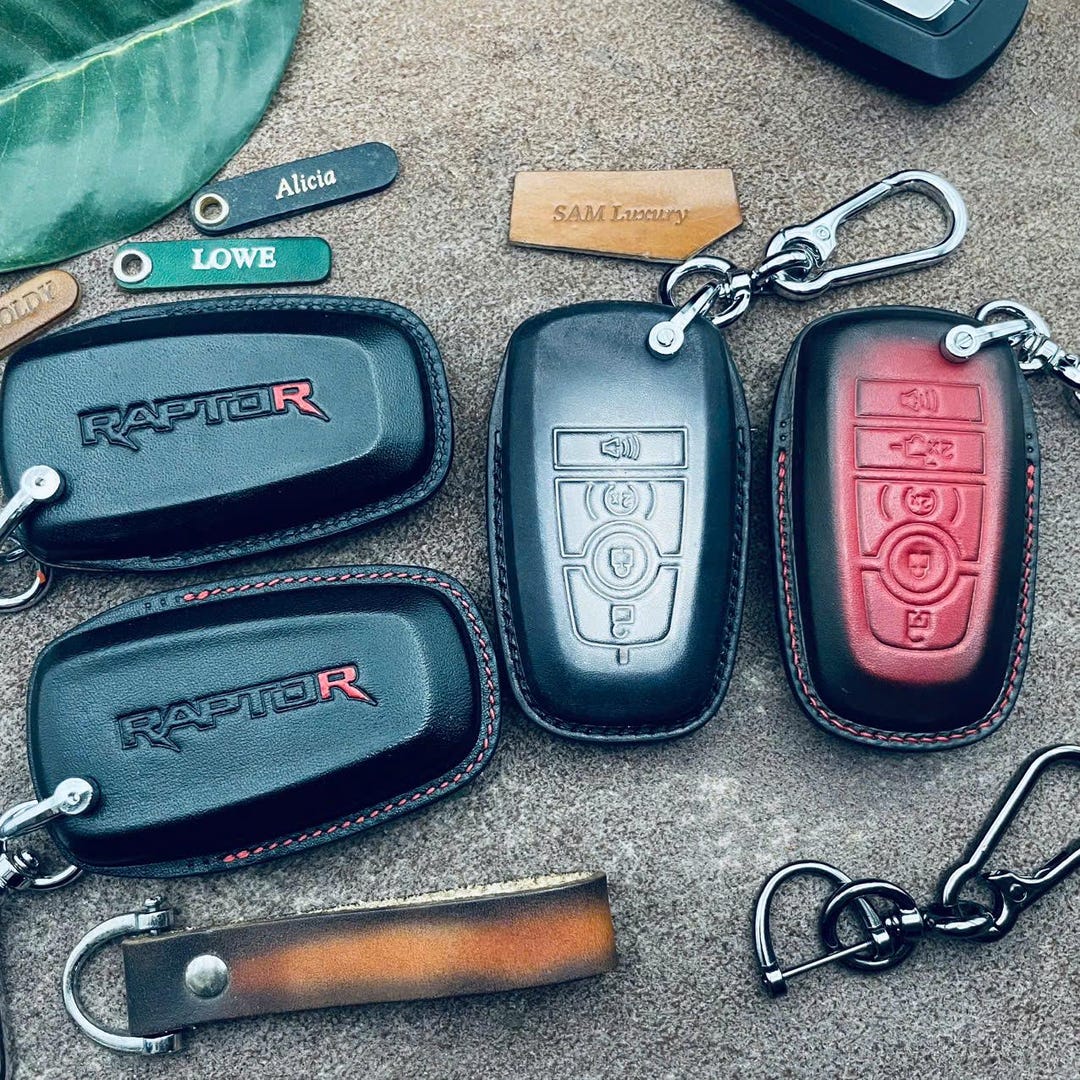 Cover for Raptor R Svt 2024 2025 Model Key Fob Cover Case Leather ...