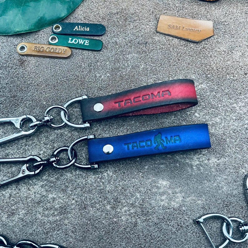 For Tacoma Keychain Leather 2025 2024 Tacoma Sport Trd Pro Trd Offroad ...