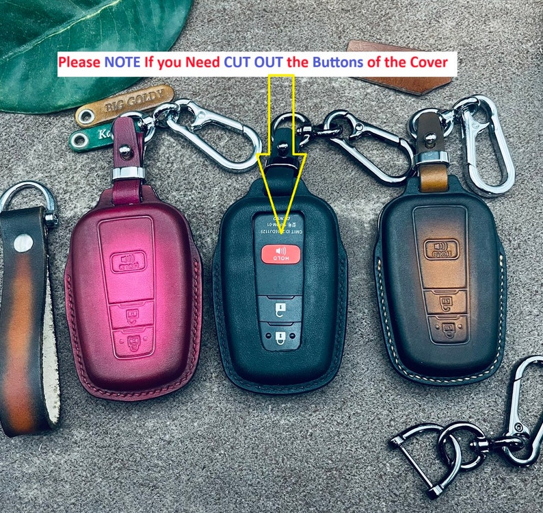 Cover Fit for 4 Runner Limited Sr5 Premium Key Fob Cover Case Leather ...