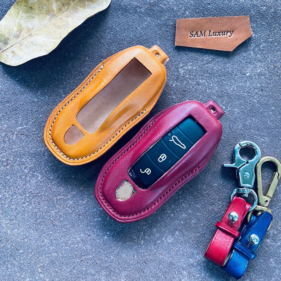 Key Fob Cover Case for Cayenne Panamera Carrera 971 911 991 Taycan ...