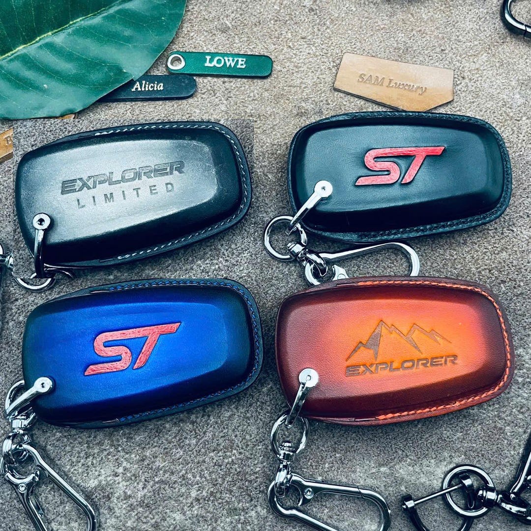 Red ST Color for Explorer Expedition Edge St Timberline Focus Key Fob ...