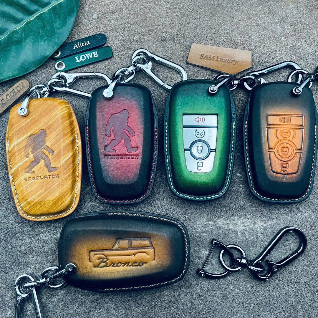 Sasquatch Key for Horse Broncos Yeti 2024 2025 Sport Key Fob Cover Case ...