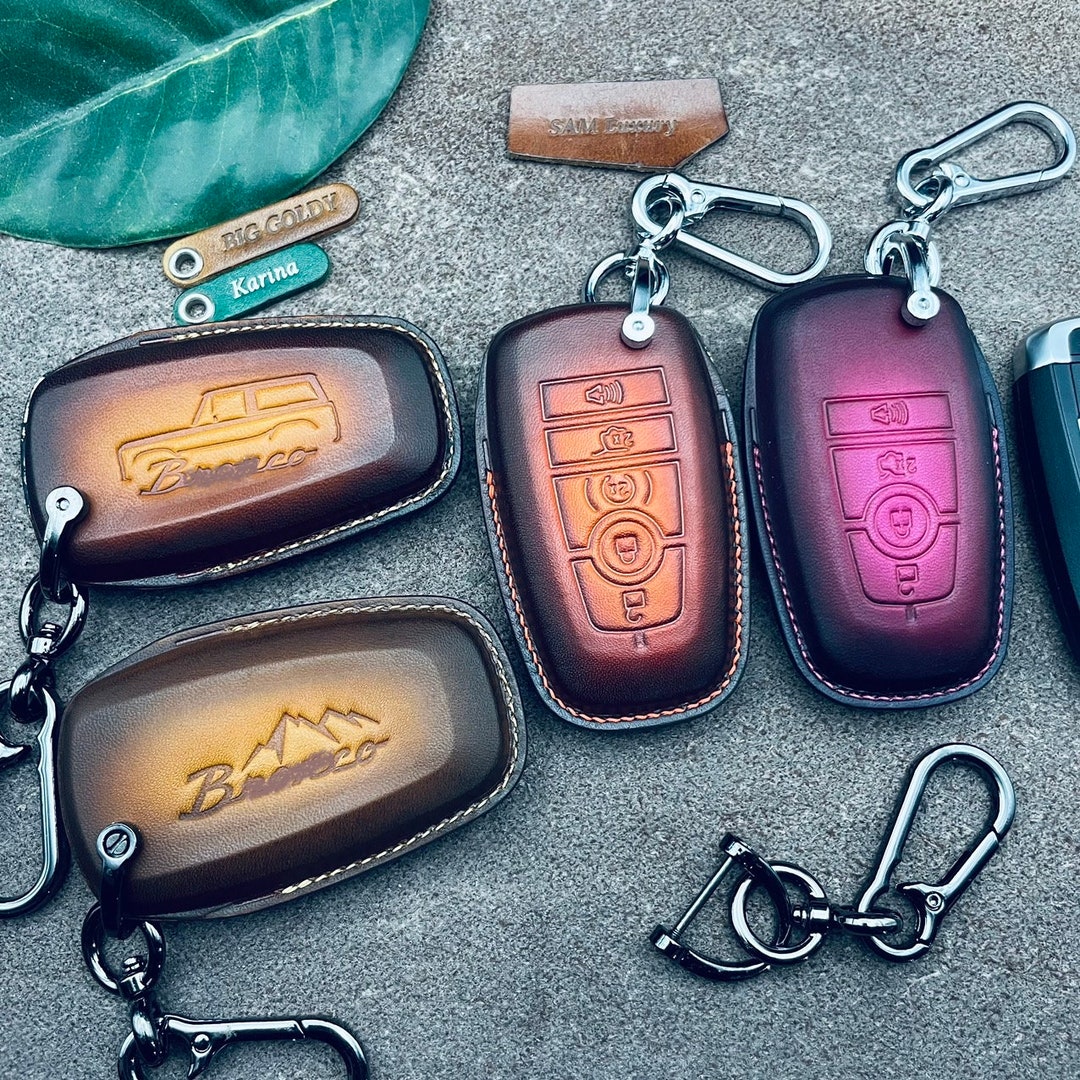 Key Cover for Bronco Sport 2023 2024 Badlands Outerbank Key Fob Cover ...