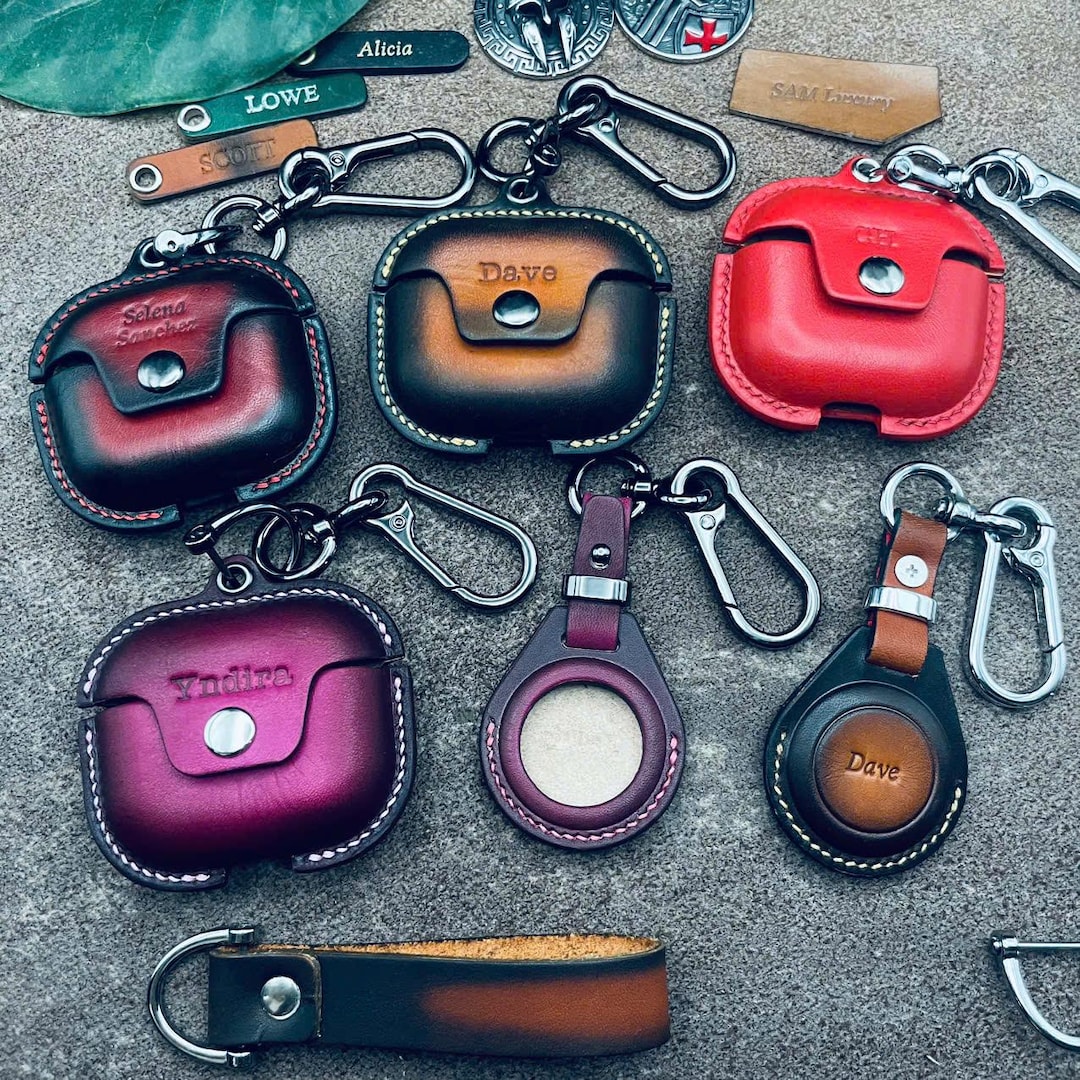 For AirPod Pro 1 2 3 4 Case Cover Airpods AirTag Holder Pouch Pocket ...