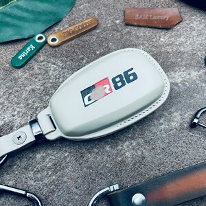 Fit for Gr86 Rx Gr 86 Key Fob Cover Case Leather Smart Remote Holder ...