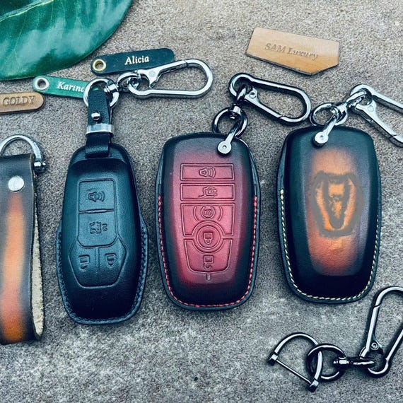 Cover for 2023 2024 Dark Horse Mach E Mach1 Ecoboost Gt Leather Key Fob Cover Case Mustangs Keychain Remote Holder Keyless Protect Shell Etsy UK