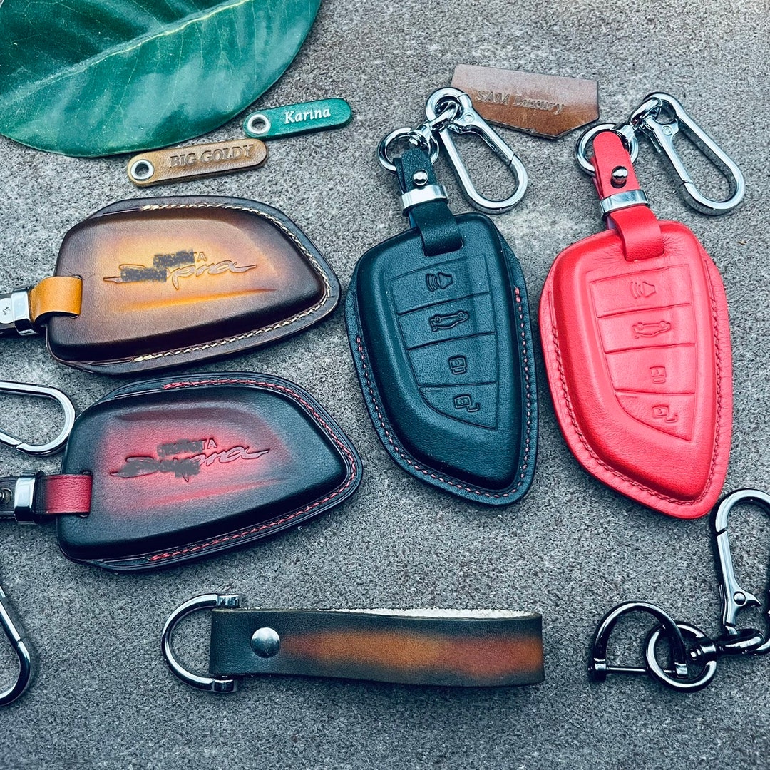For Gr Supra A90 A91 Mk5 Supra Gt4 Sport Leather Key Fob Cover Case ...