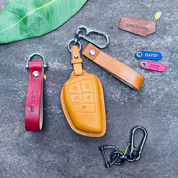 Gmc Sierra Key Fob Cover Leather - Etsy