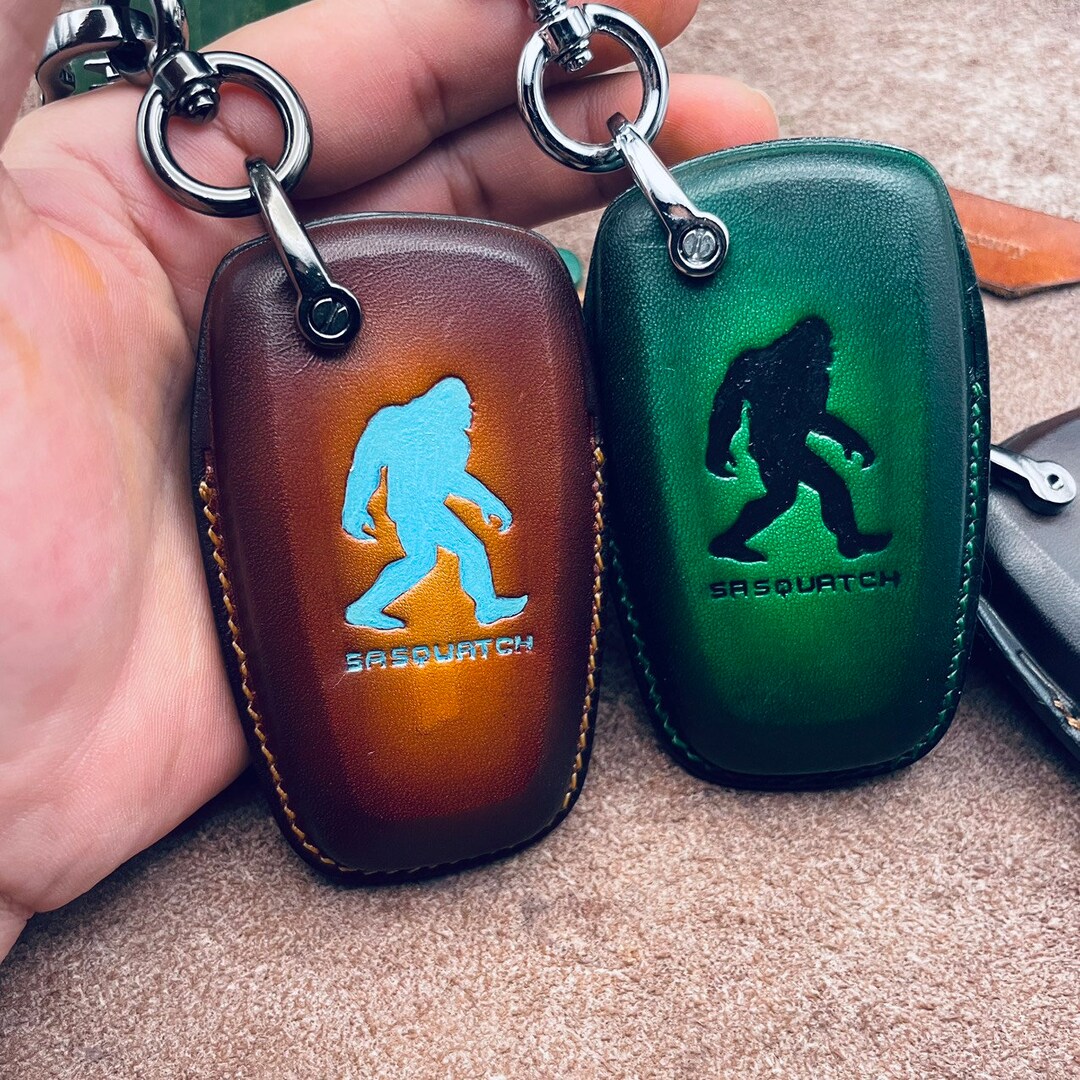 Custom Sasquatch Bigfoot Color Bronco Horse Pony Sasquatch Key Fob ...