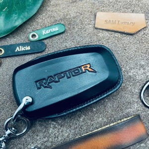 Cover for Raptor R Svt 2024 2025 Raptor R Orange Red Code Key Fob Cover ...