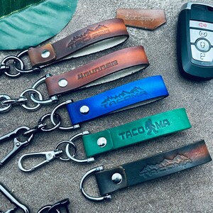 For Tacoma Keychain Leather 2025 2024 Tacoma Sport Trd Pro Trd Offroad ...