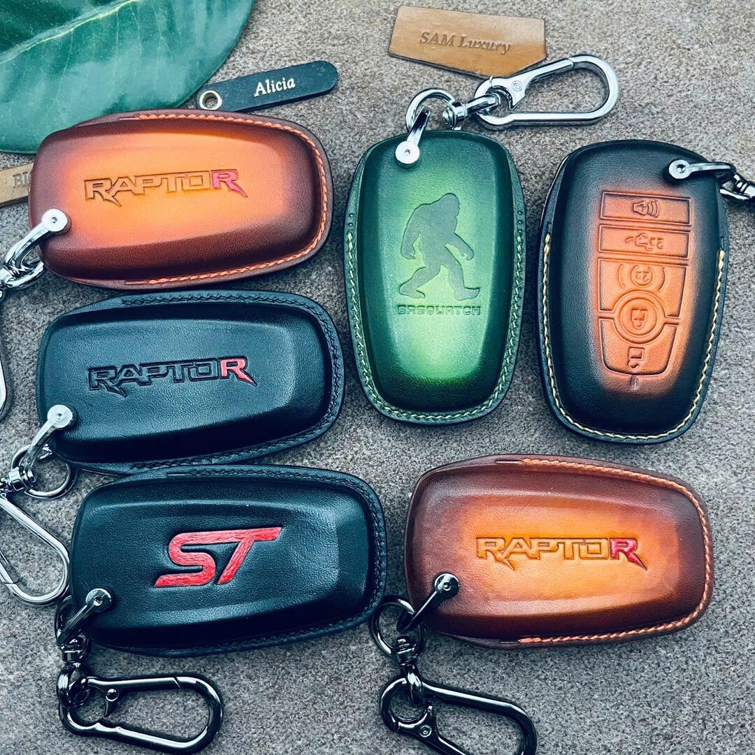 Cover for Raptor R Svt 2024 2025 Key Fob Cover Case Leather Remote ...