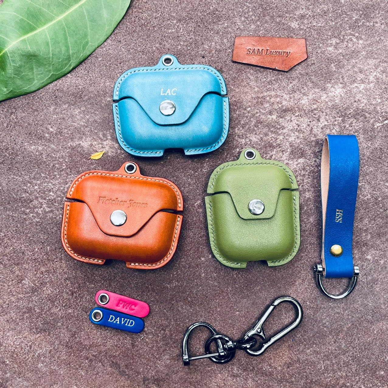 For NEW AirPod Pro 4 3 2 1 Pro AirTag Holder Case Cover Pouch Pocket ...