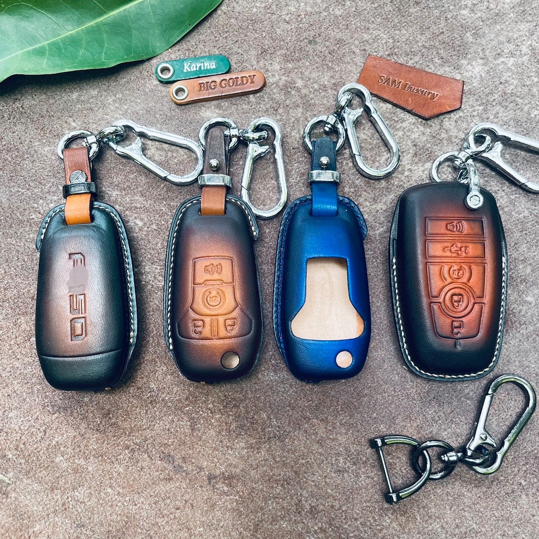 For F150 Tremor Lariat 2023 Key Fob Cover Case F150 Limited Platinum ...