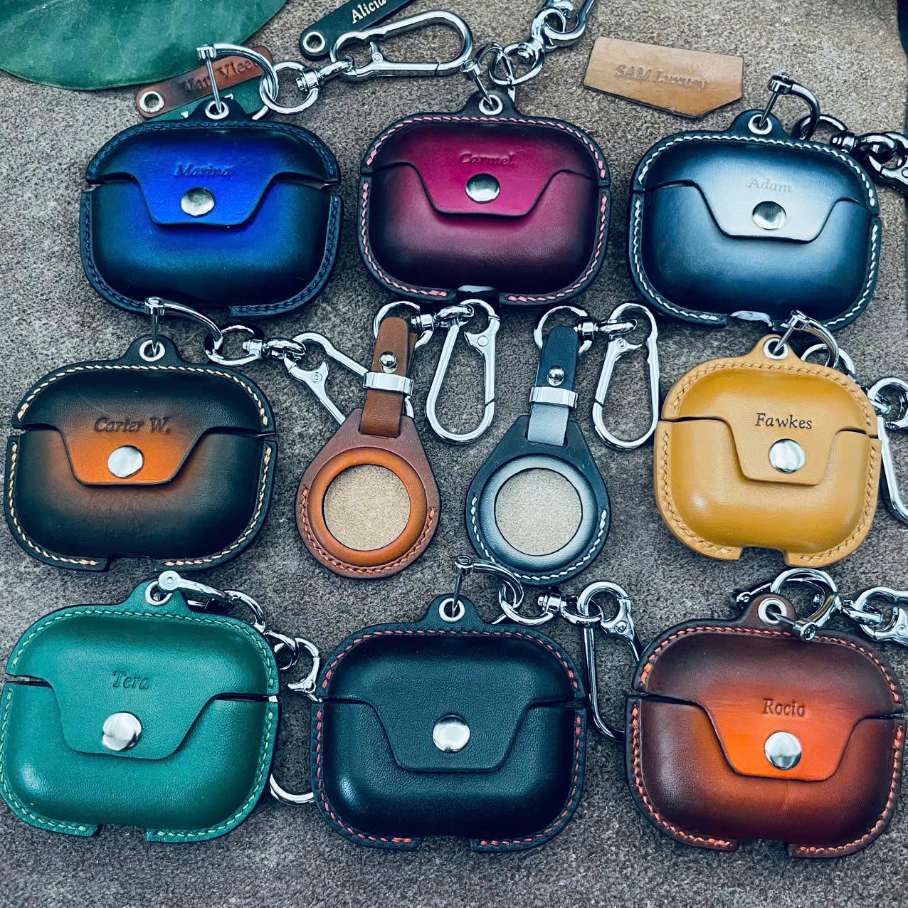 For NEW AirPod Pro 4 3 2 1 Pro AirTag Holder Case Cover Pouch Pocket ...