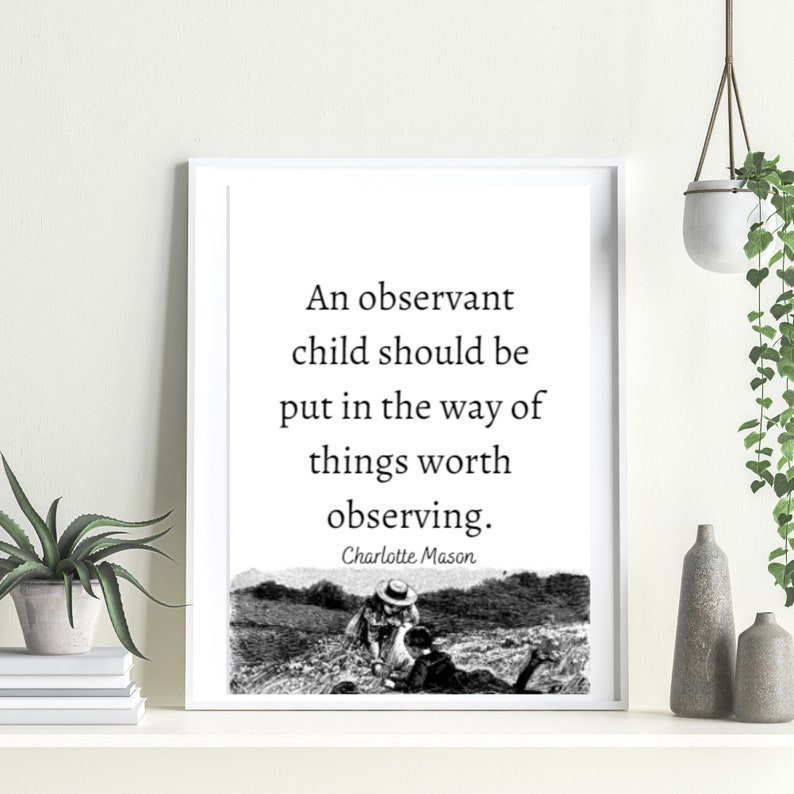 Charlotte Mason Quotes Poster Bundle Homeschool Room Posters Bundle of ...