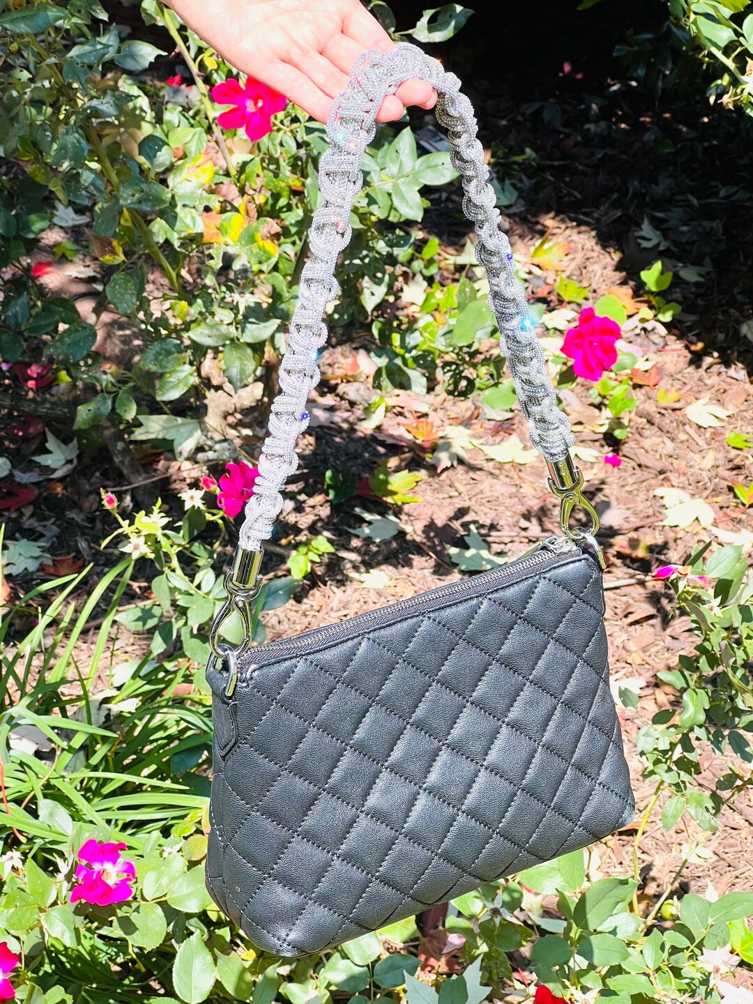 EXCLUSIVE Crystal Rhinestone Purse Strap, Crossbody Purse Strap ...