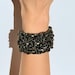 The CUFF, Handmade Crystal Rhinestone Cuff Bracelet, Braided Statement ...