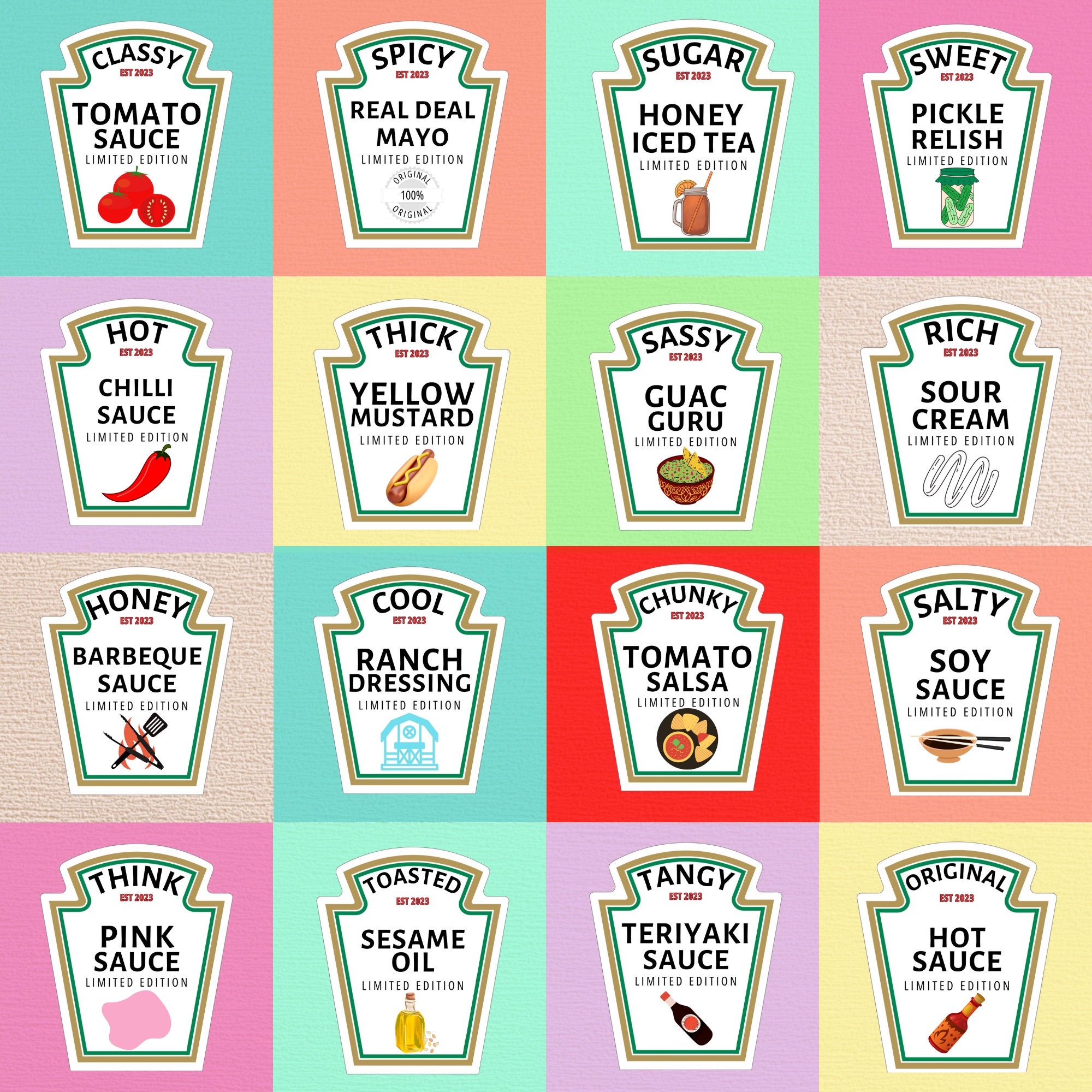 Condiments Shirt SVG Condiment Svg Group Condiment Shirt Svg Group ...