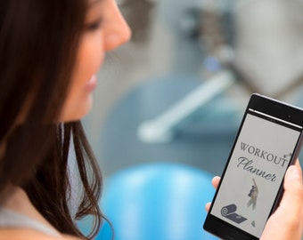 Digital Workout Planner - Etsy