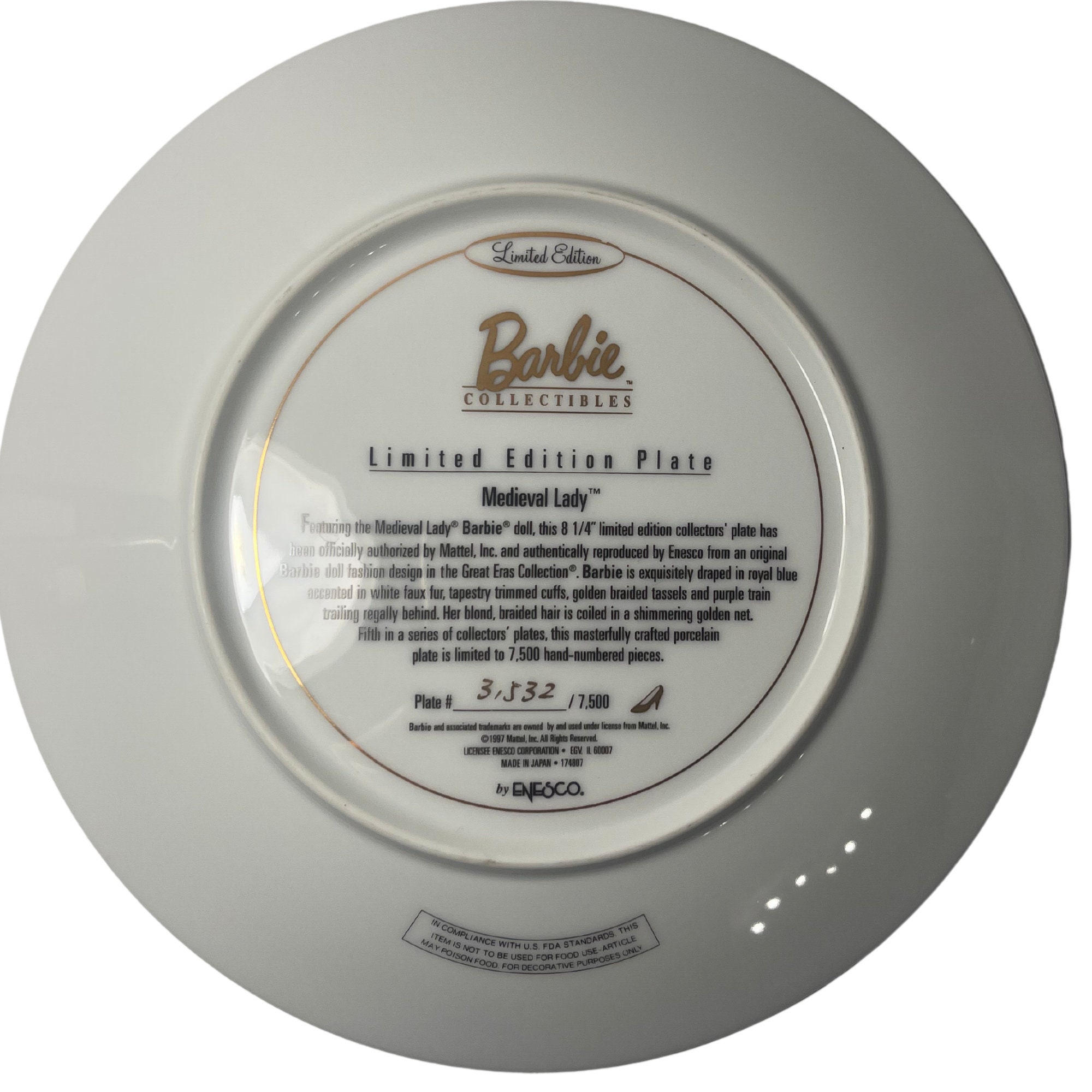 Barbie Plates - Etsy