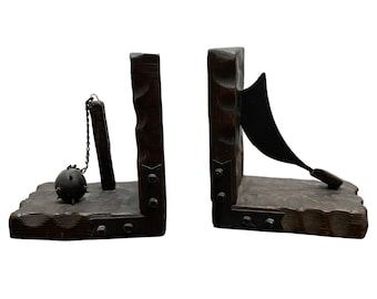 Medieval Bookends | Etsy
