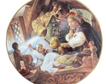 Vintage Goldilocks and the Three Bears ~ (1991) Knowles Collector's ...