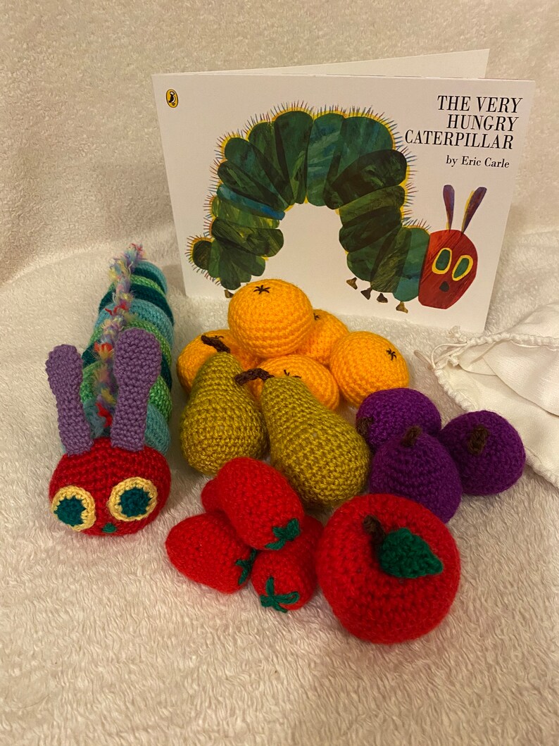The Very Hungry Caterpillar Story Sack - Etsy