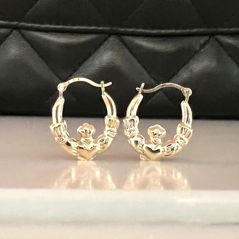 Mini Earings Gold 10k - Etsy