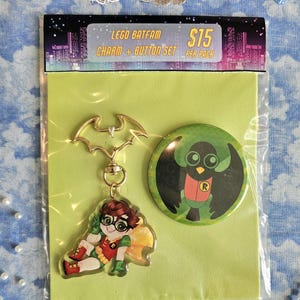 Batfam & Villain Charms (+packs!) - Etsy