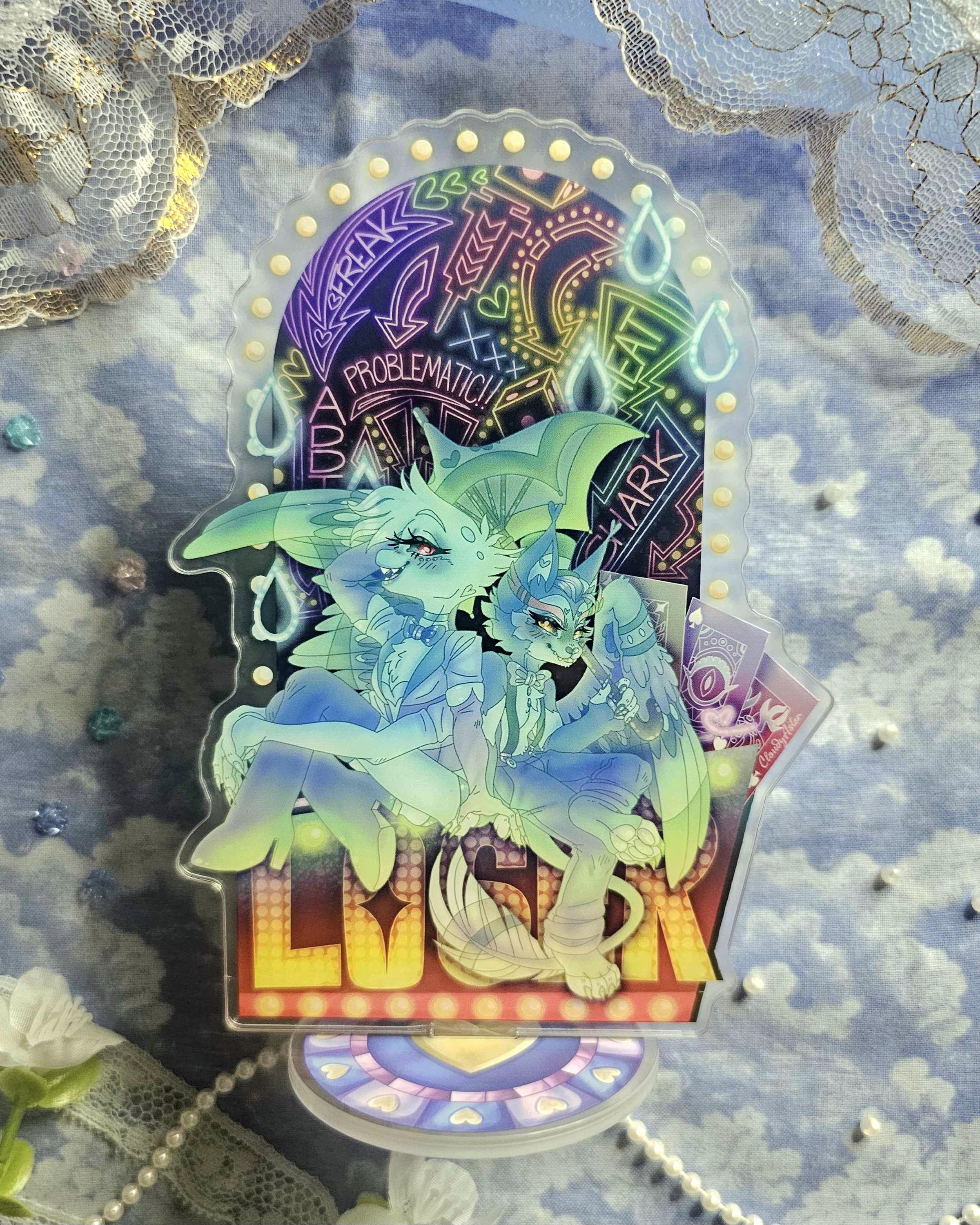 6" Huskerdust Loser Standees - Etsy