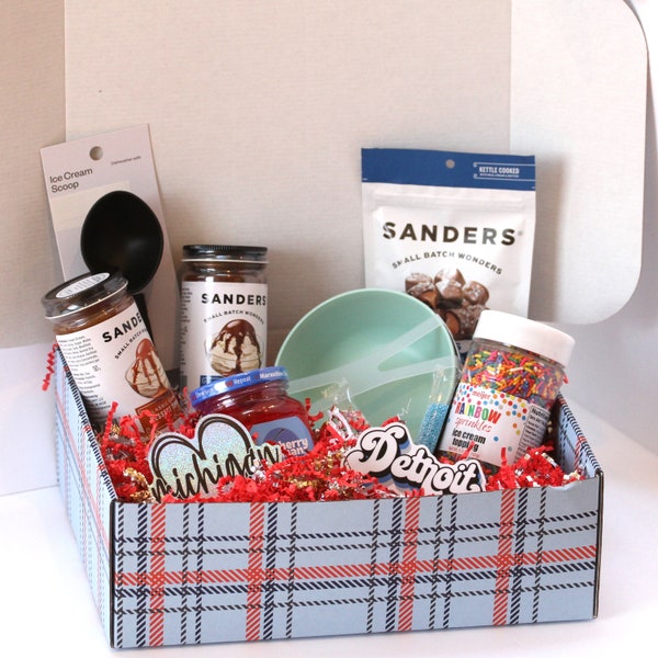 Ice Cream Gift Basket - Etsy