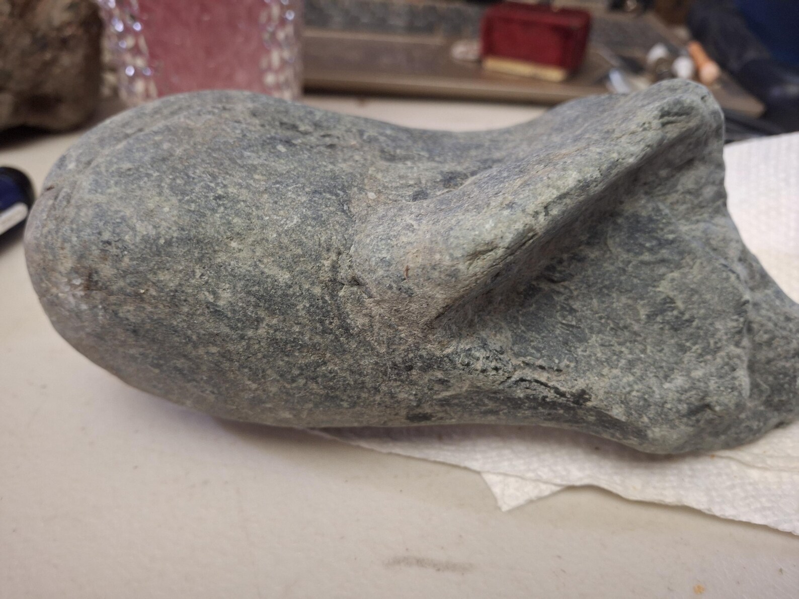 Ancient Primitive Stone Tool | Hand-collected Artifact | Northern California | Paleo Era Relic ...