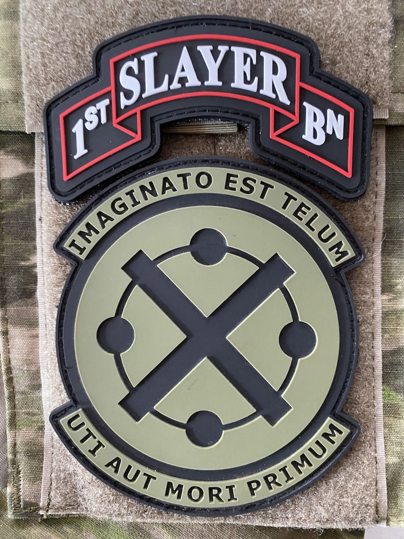 1st Slayer Bn Goblin Slayer Corps Scroll Patch - Etsy