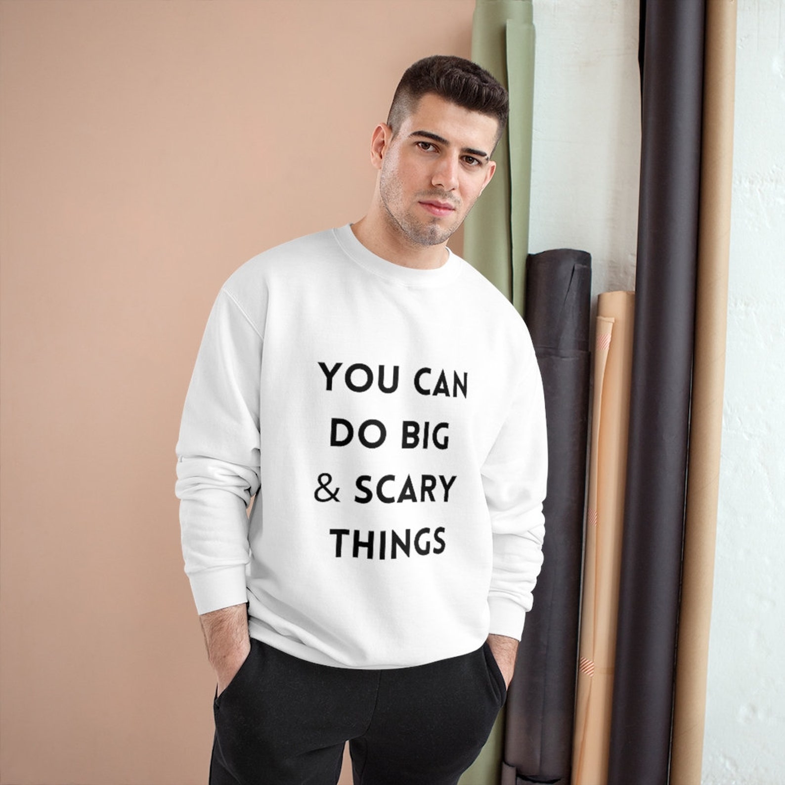 You Can Do Big and Scary Things Visco Quote Trendy Saying Champion ...