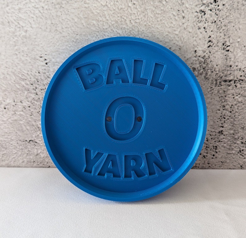 3D Print File for a DIY Spinning Yarn Spool Holder for Crocheting or ...