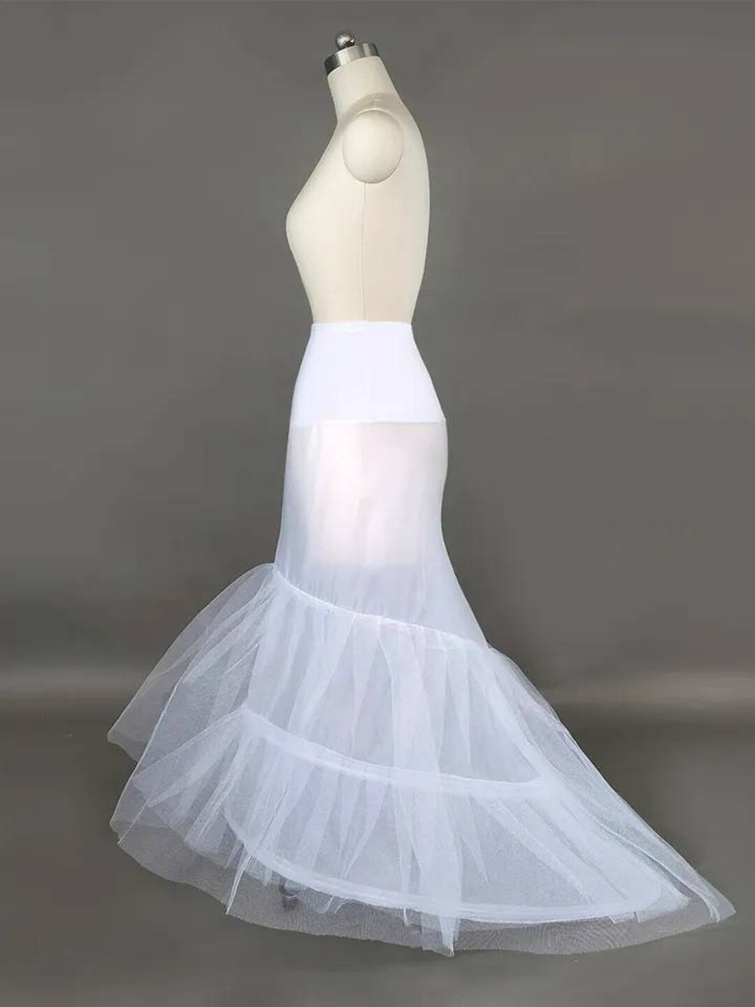 Mermaid Petticoat White Wedding Bridal Formal USA - Etsy