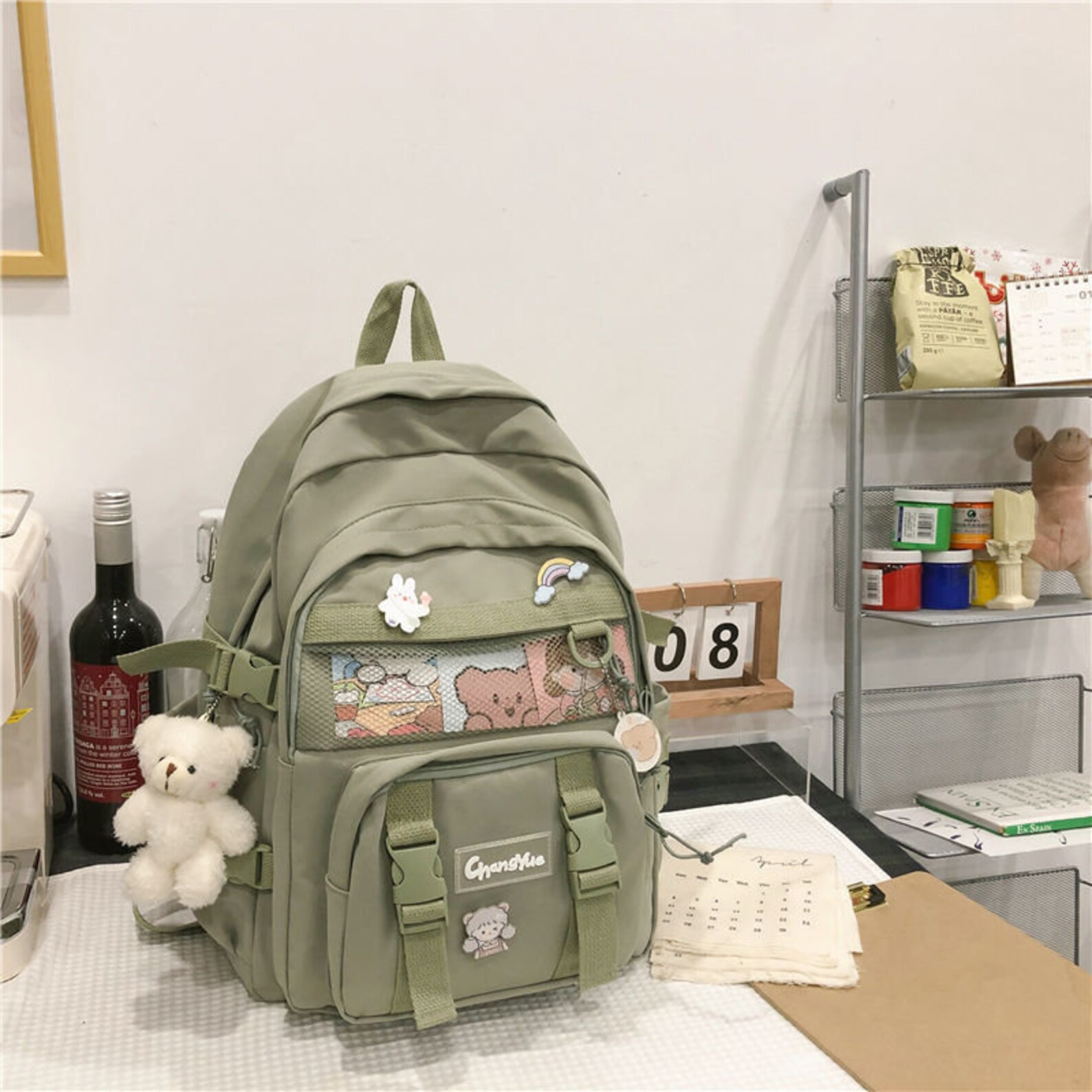 Kawaii Cute Large Capacity Backpack Cute ITA Bag Student - Etsy UK