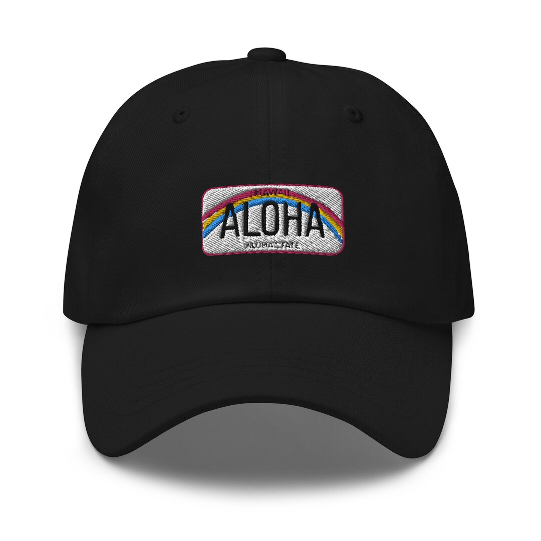 Embroidered Aloha Dad Hat, Aloha Hat, Aloha Cap, Hawaii Hat, Hawaii ...