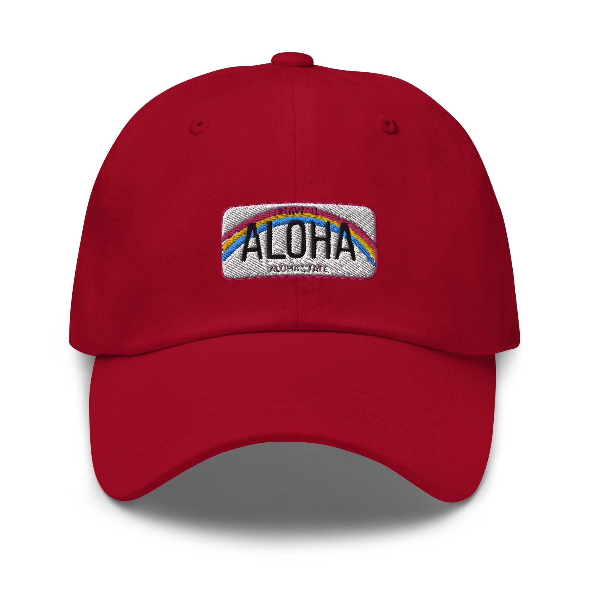Embroidered Aloha Dad Hat, Aloha Hat, Aloha Cap, Hawaii Hat, Hawaii ...