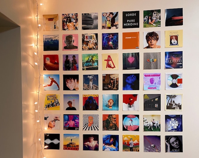 Album Cover Collage INDIE/POP **customizable** 50 Pcs *PRINTED ...