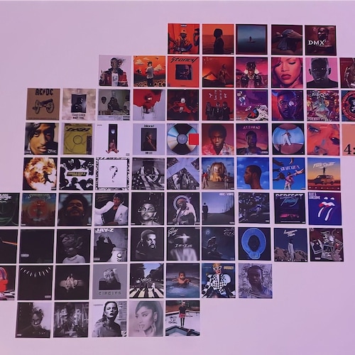 Album Cover Collage INDIE/POP customizable 50 Pcs - Etsy