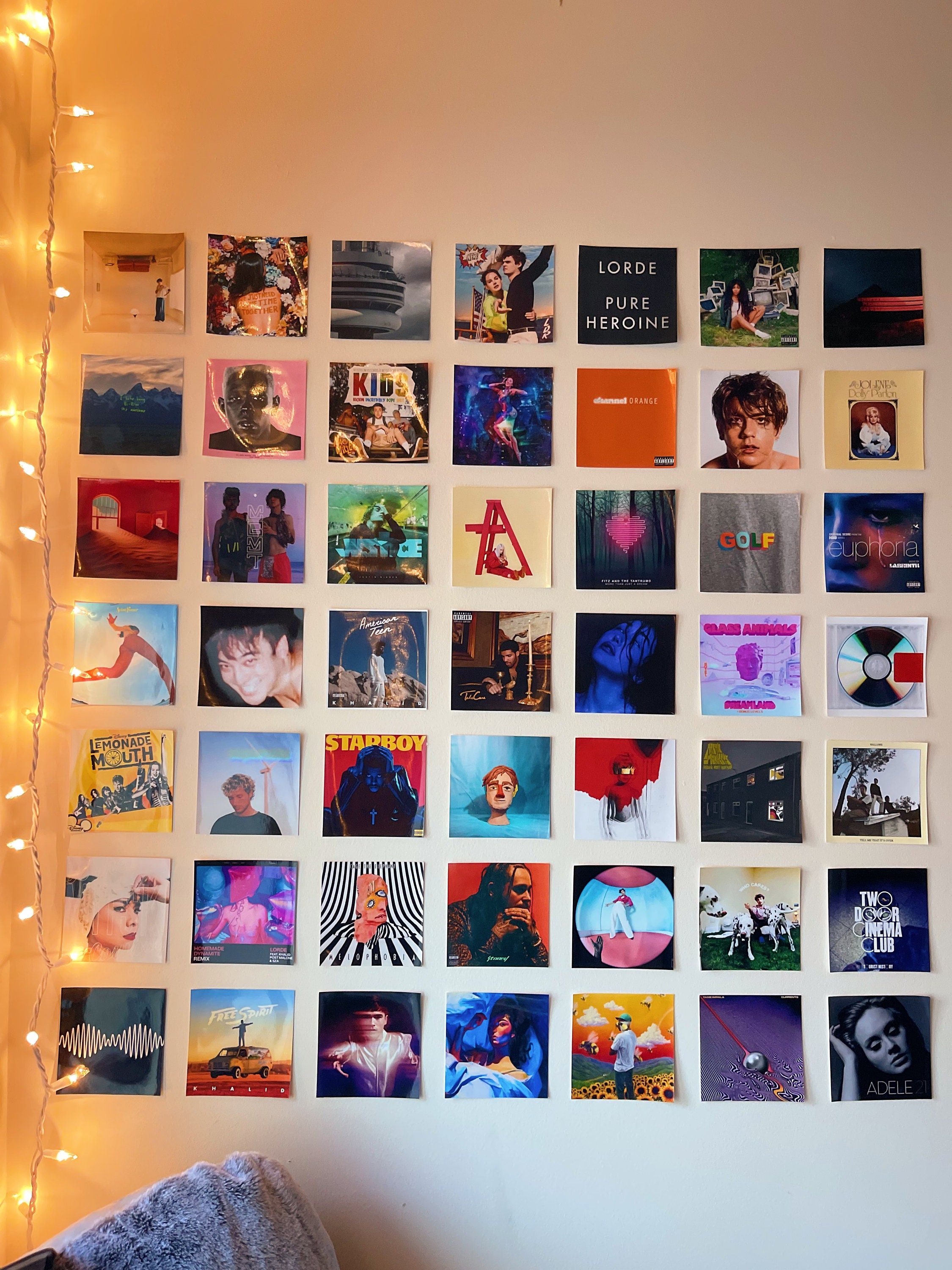 Album Cover Collage INDIE/POP customizable 50 Pcs - Etsy