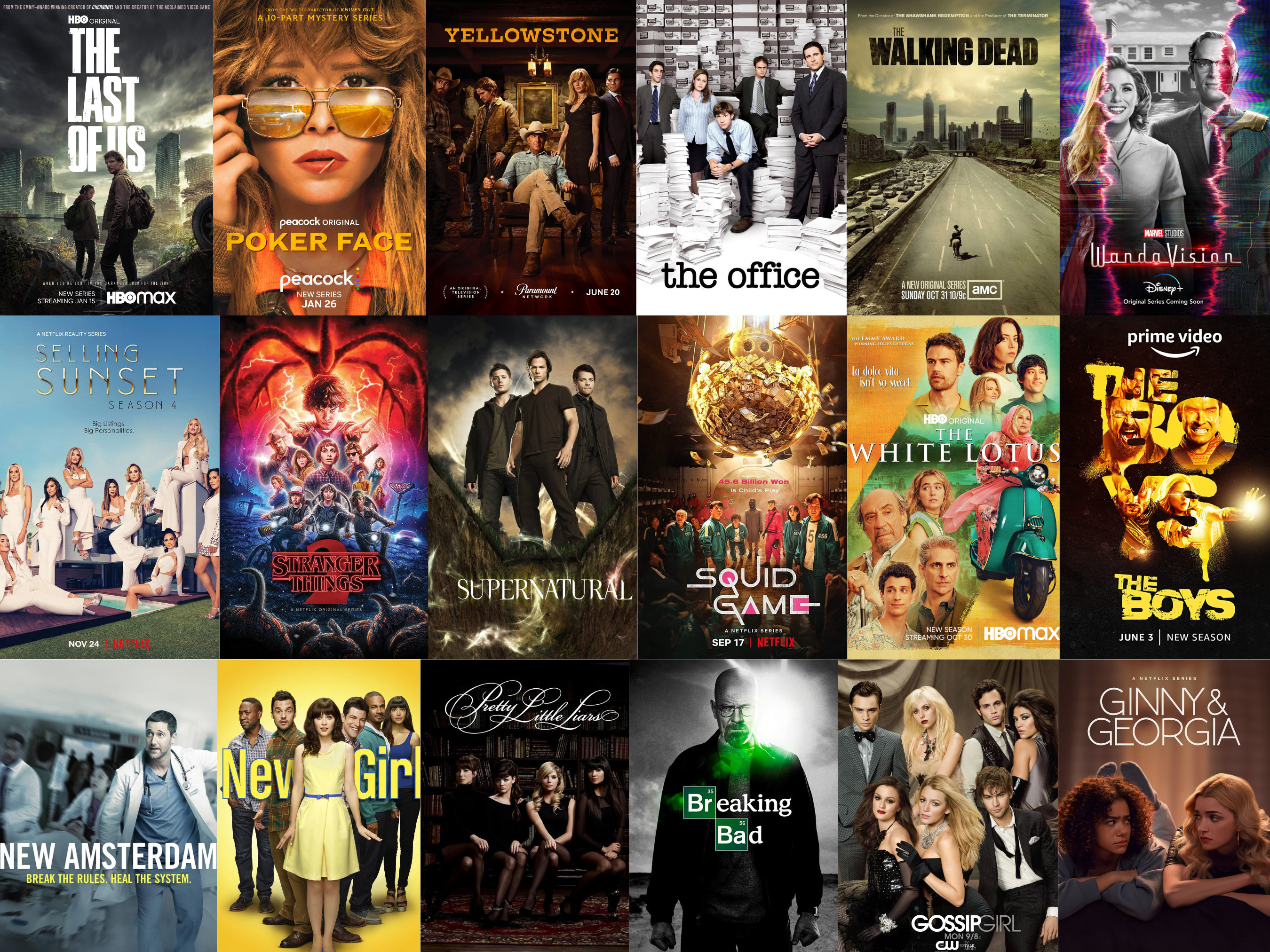 100 Pcs CUSTOM MOVIE/TV Cover Collage Wall Kit Classic/romcom/action ...